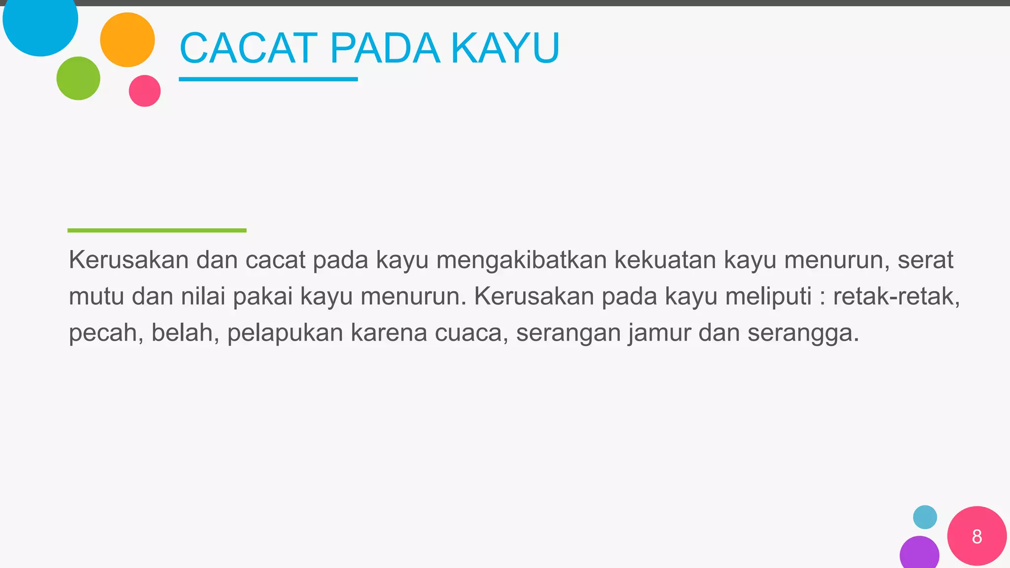 Ppt sifat fisik dan mekanik kayu beserta cacat cacatnya | PPTX