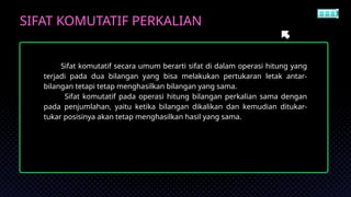 PPT Sifat Komutatif Perkalian Tematik Kelas 3 .pptx