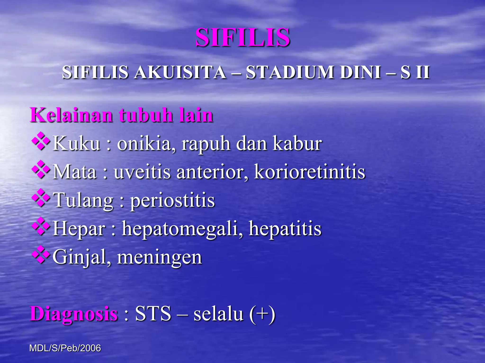 PPT_sifilis (1).ppt untuk masyarakat guna mencegah penyebarannya | PPT