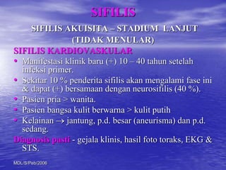 PPT_sifilis (1).ppt untuk masyarakat guna mencegah penyebarannya | PPT
