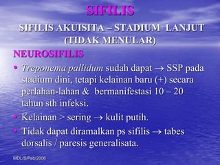 PPT_sifilis (1).ppt untuk masyarakat guna mencegah penyebarannya | PPT