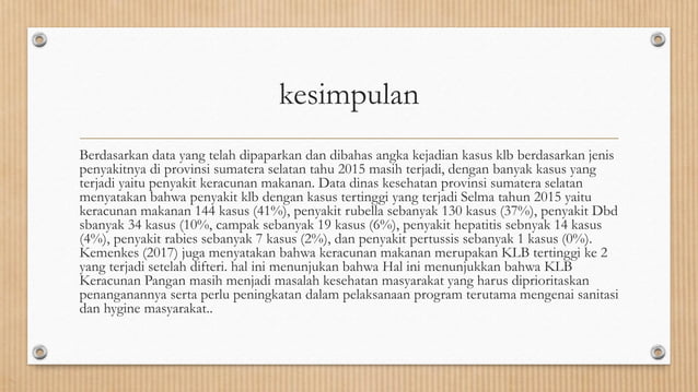 Ppt sik (data klb) dikonversi (1) | PPT