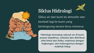 PPT Siklus Hidrologi Mata Kuliah Kimia Lingkungan | PDF