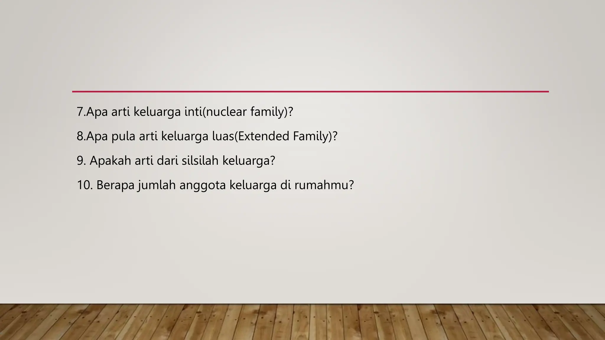 PPT Keberadaa diri dalam keluarga Silsilah keluarga. IPS Kelas 7 pptx ...