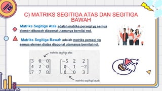 PENGENALAN MATRIKS BESERTA CONTOH SOALNYA | PPTX