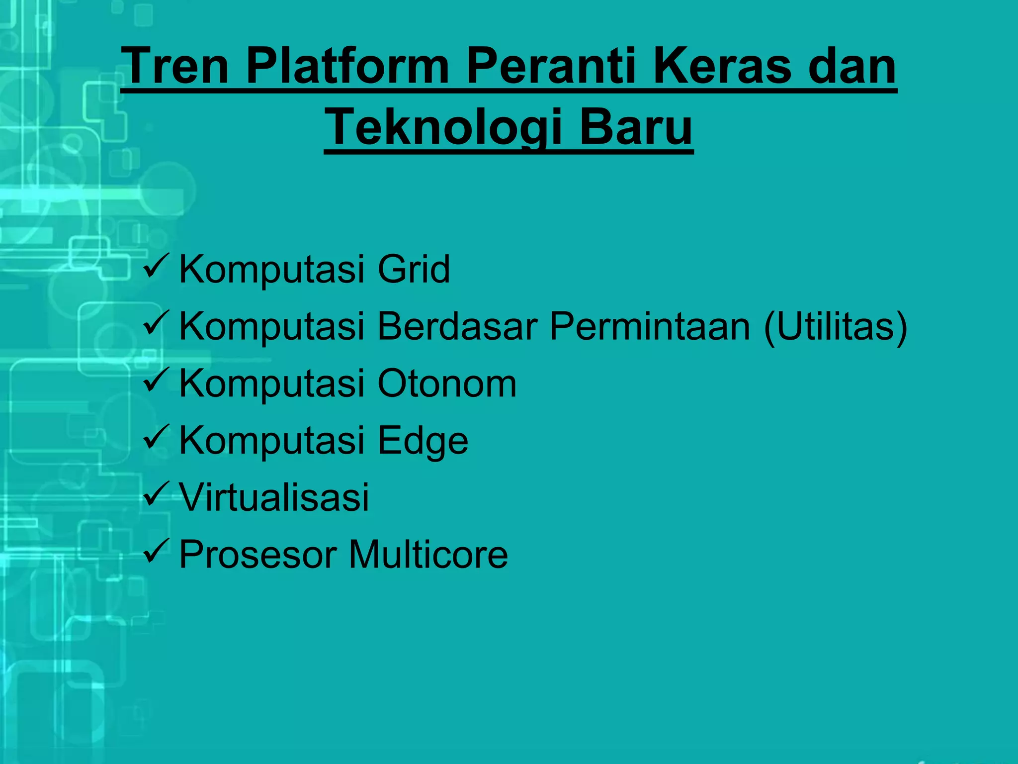 Infrastruktur TI dan Teknologi Baru (Sistem Informasi Manajemen) | PPTX