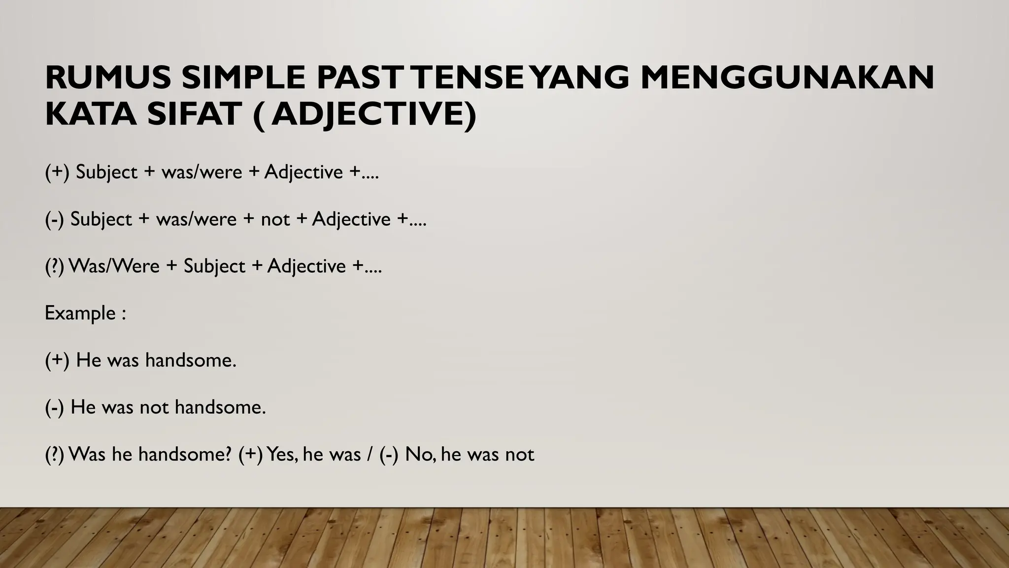 PPT Simple Past Tense.pptx materi simple past tense kelas 6 sD | PPTX