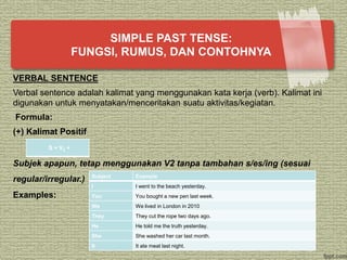 PPT SIMPLE PAST TENSES.ppt