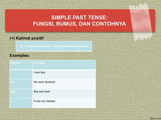 PPT SIMPLE PAST TENSES.ppt