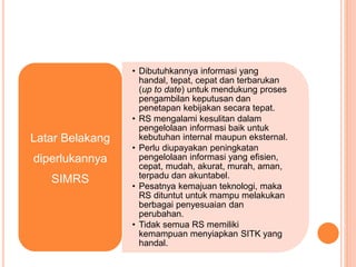 Ppt simrs ayu | PPT