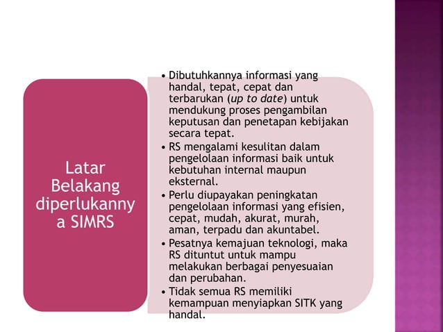 Ppt simrs kelompok 2 | PPTX
