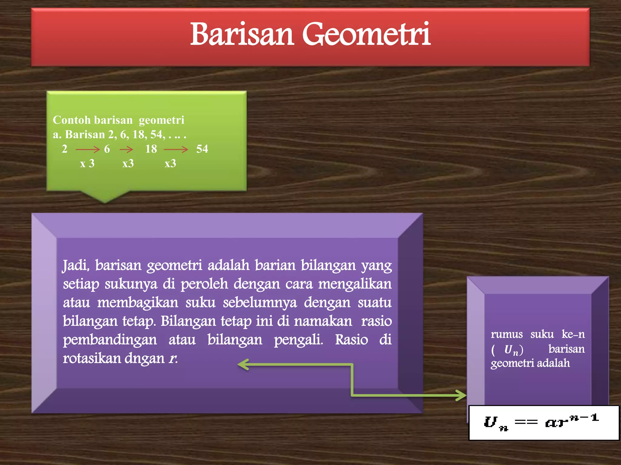 Ppt singkat barisan dan deret kel10 | PPTX