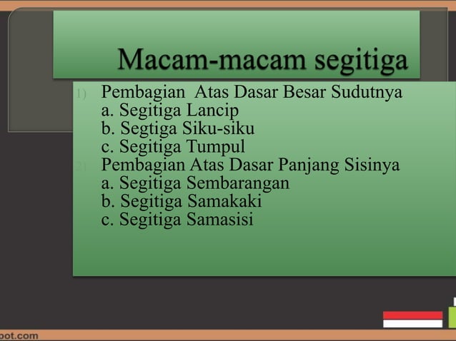 Ppt singkat geometri | PPTX