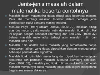 Ppt singkat kel8 pemecahan masalah dalam matematika | PPTX