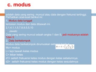 Ppt singkat pengantar statistika | PPT