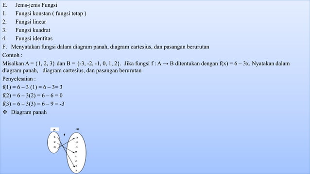relasi dan fungsi | PPT