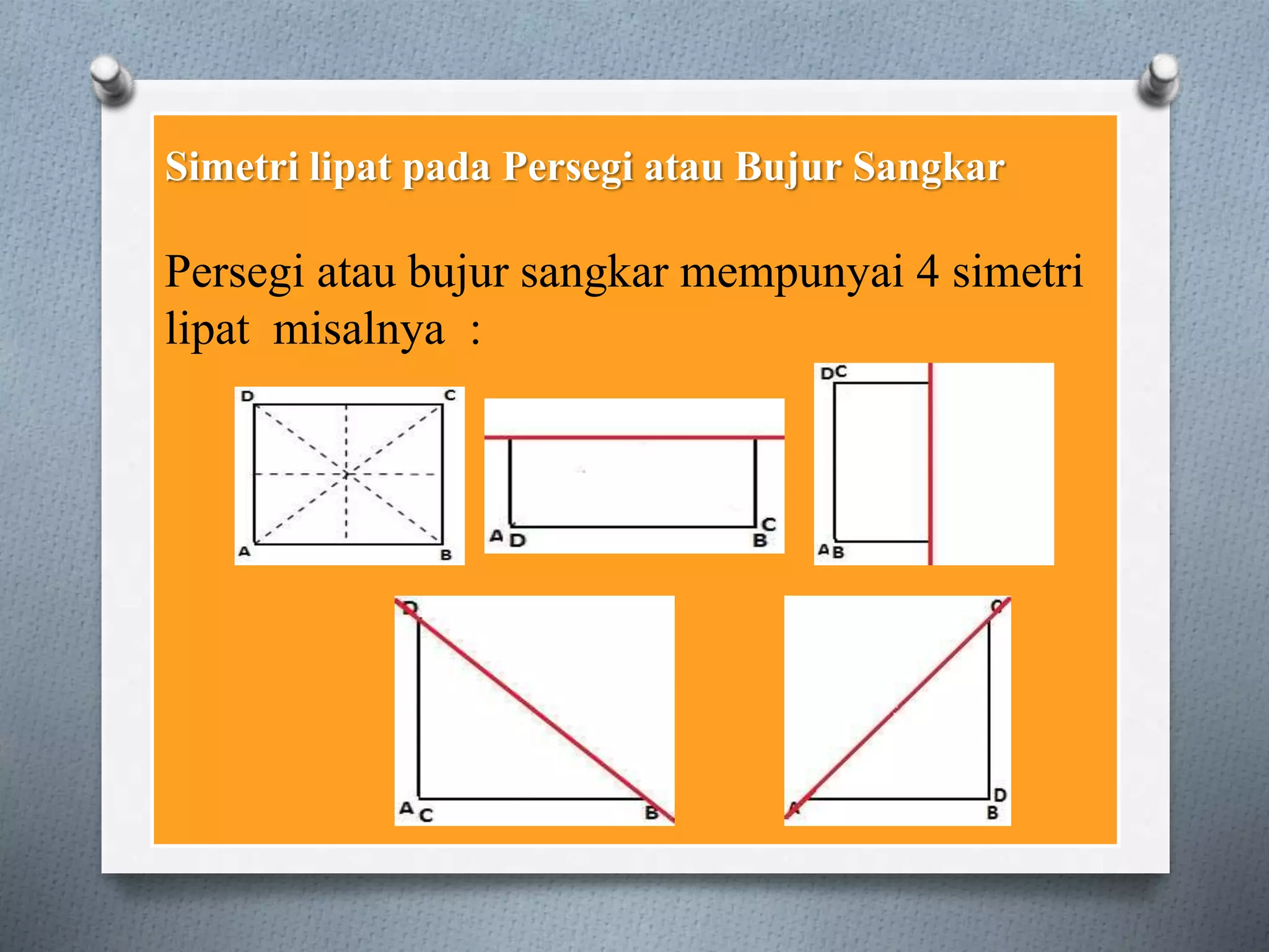 Ppt singkat simetri lipat dan simetri putar | PPTX