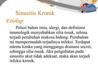 Sinusitis | PPTX