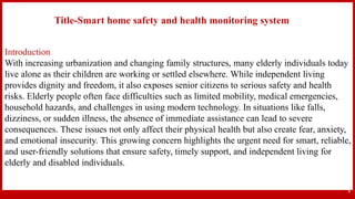 AI & IoT Powered Smart Home Safety and Health Monitoring System for ...