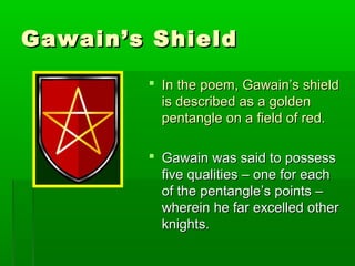 Ppt sir gawain-and-the-green-knight | PPT | Fantasy | Genres