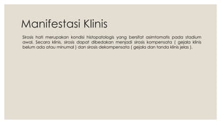 PPT SIROSIS_HEPATIS.ppt dalam kesehatan | PPT