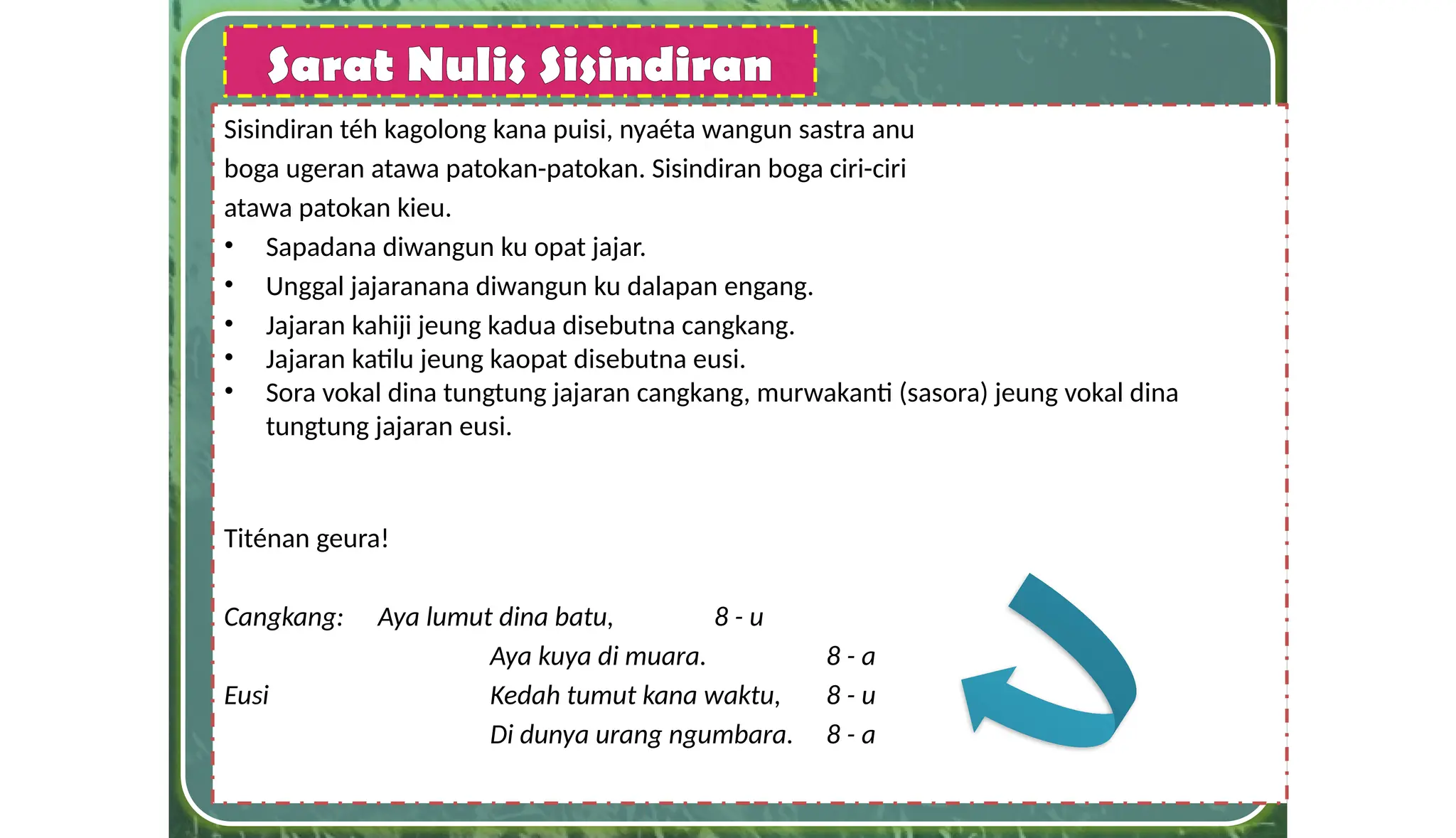 PPT SISINDIRAN Pangajaran bahasa sunda kelas xi | PPTX