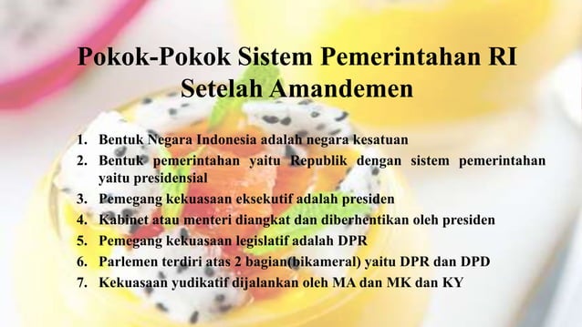Powerpoint Sistem Pemerintahan Indonesia | PPT