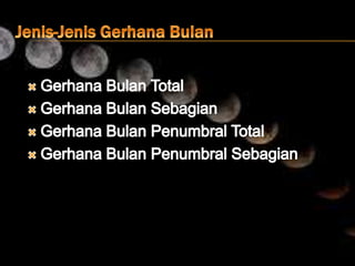Fenomena Fase Bulan Gerhana Matahari dan Gerhana Bulan | PPT