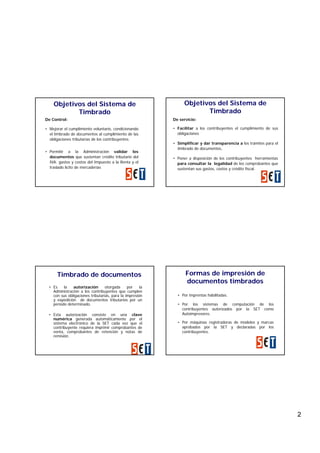Sistema de Timbrado de Documentos | PDF