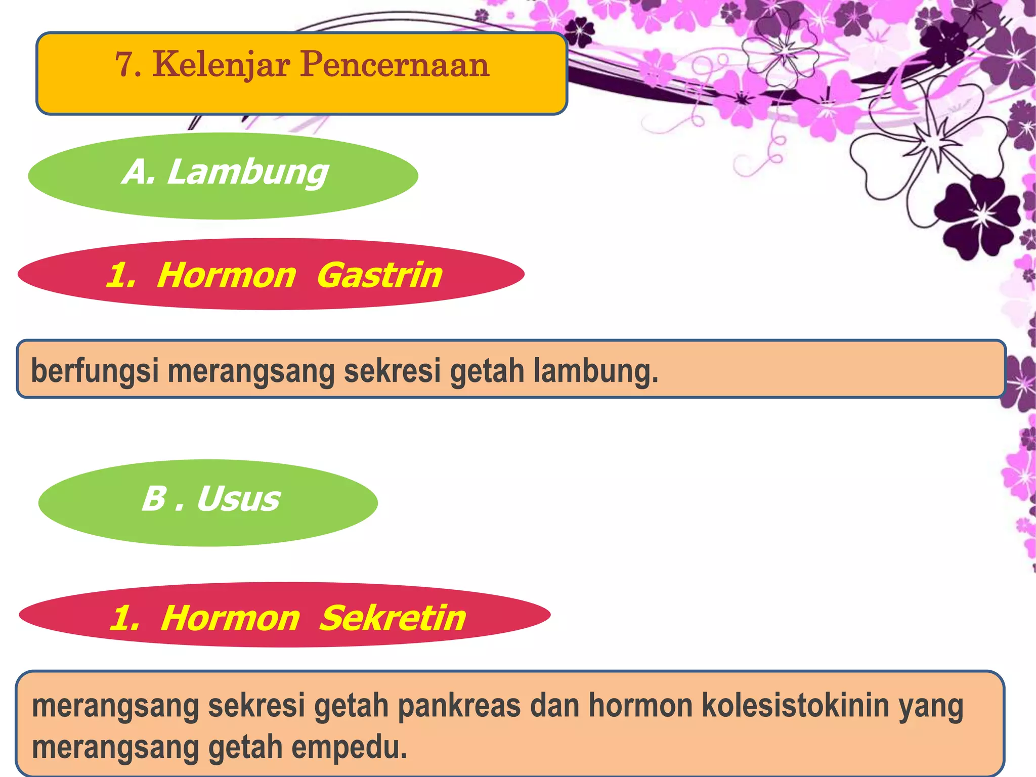Ppt sistem hormon pada manusia | PPTX