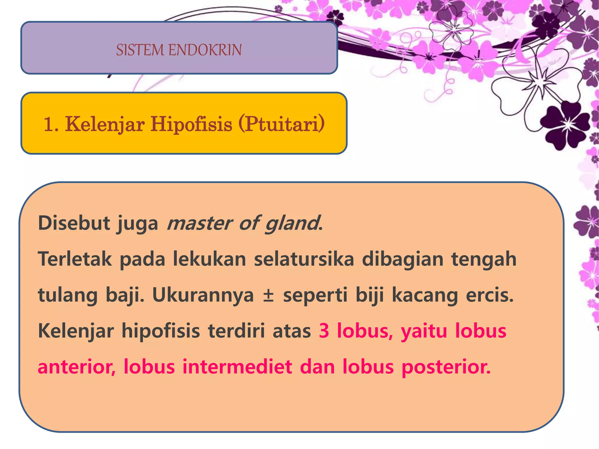 Ppt sistem hormon pada manusia | PPTX
