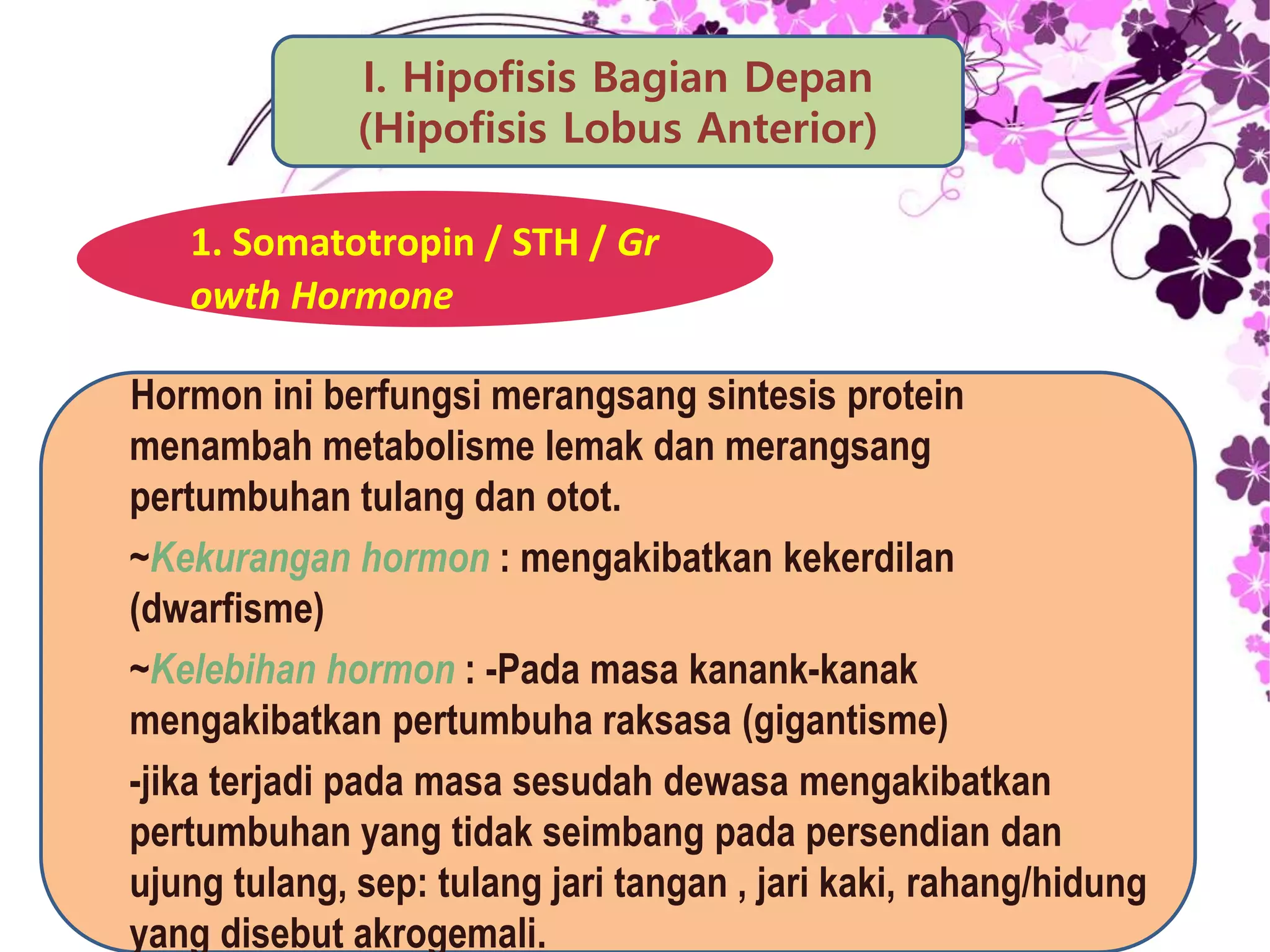 Ppt sistem hormon pada manusia | PPTX