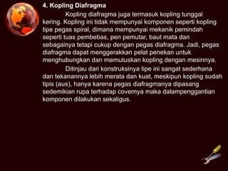 Pengertian Kopling Komponen Kopling dan Jenis Kopling.pptx