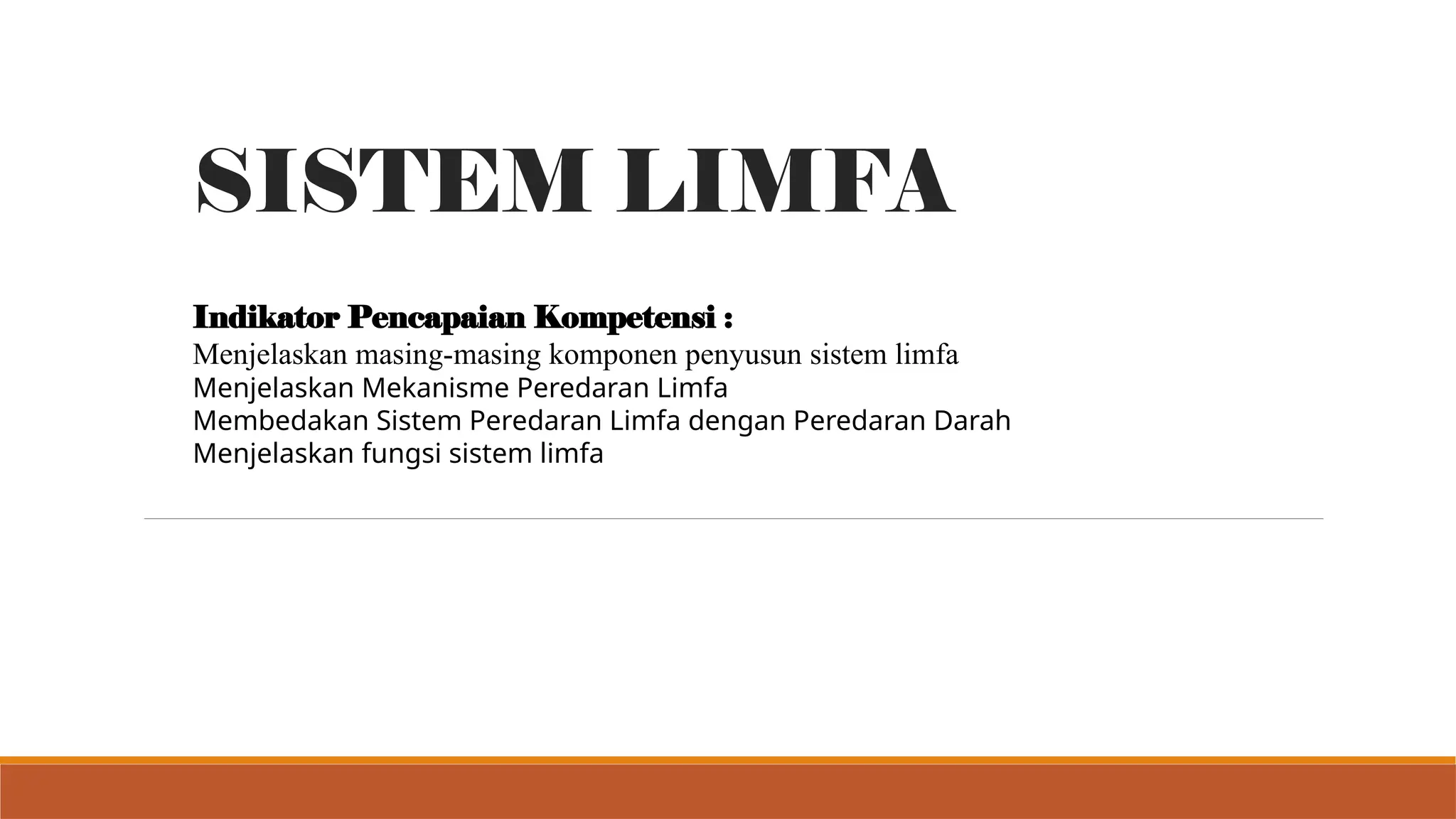 power point presentation sistem limfatik | PPTX