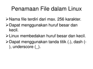 PPT SISTEM OPERASI mengenai sebuah linux distro | PPT