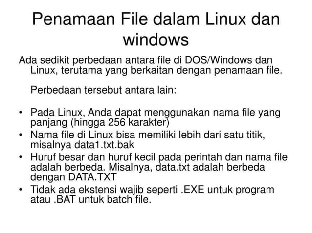 PPT SISTEM OPERASI mengenai sebuah linux distro | PPT