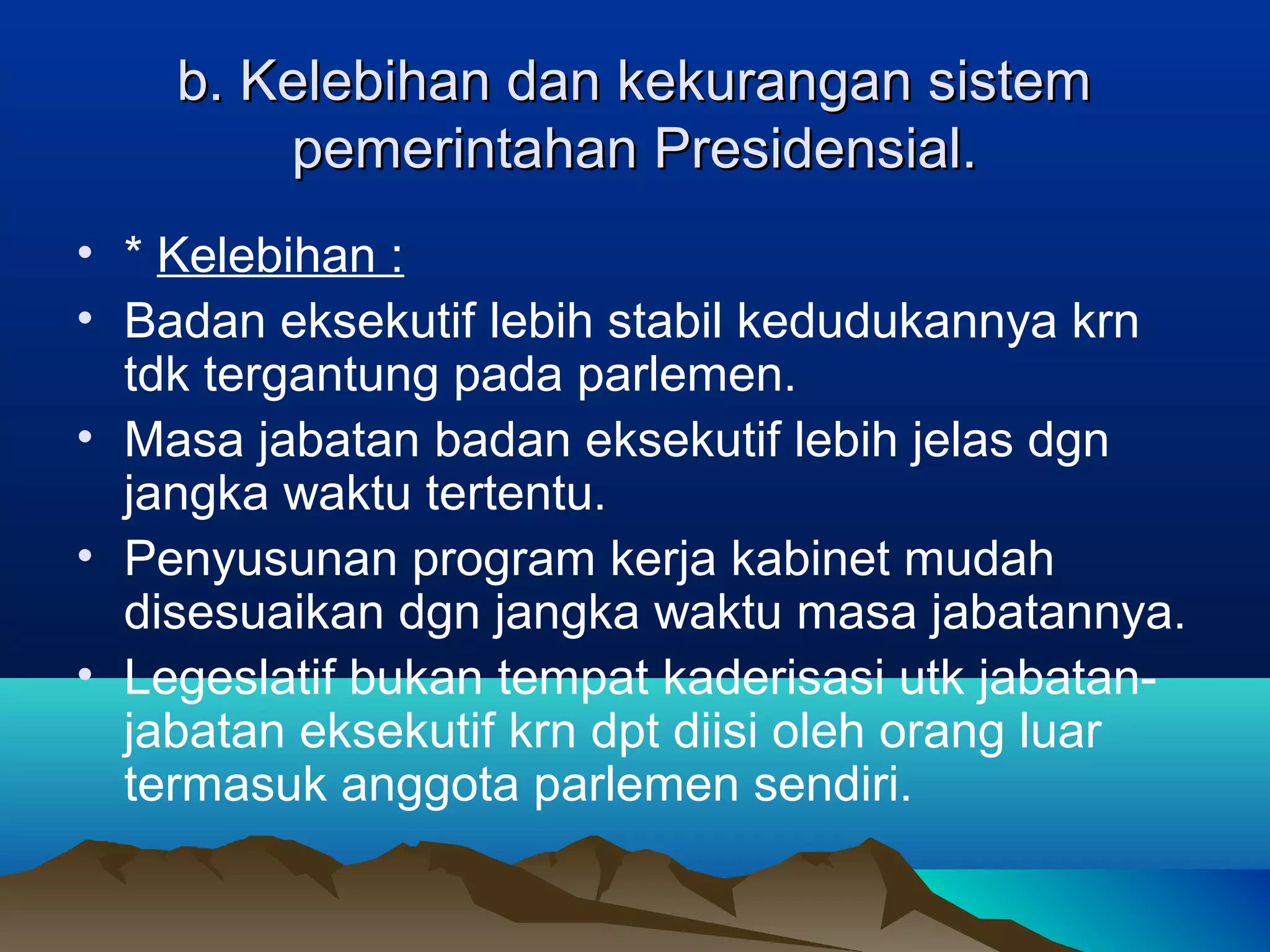 Sistem Pemerintahan | PPT