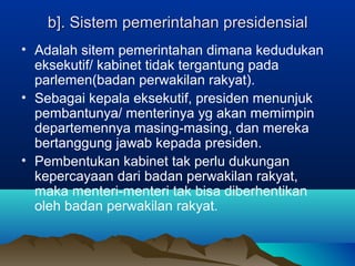 Sistem Pemerintahan | PPT