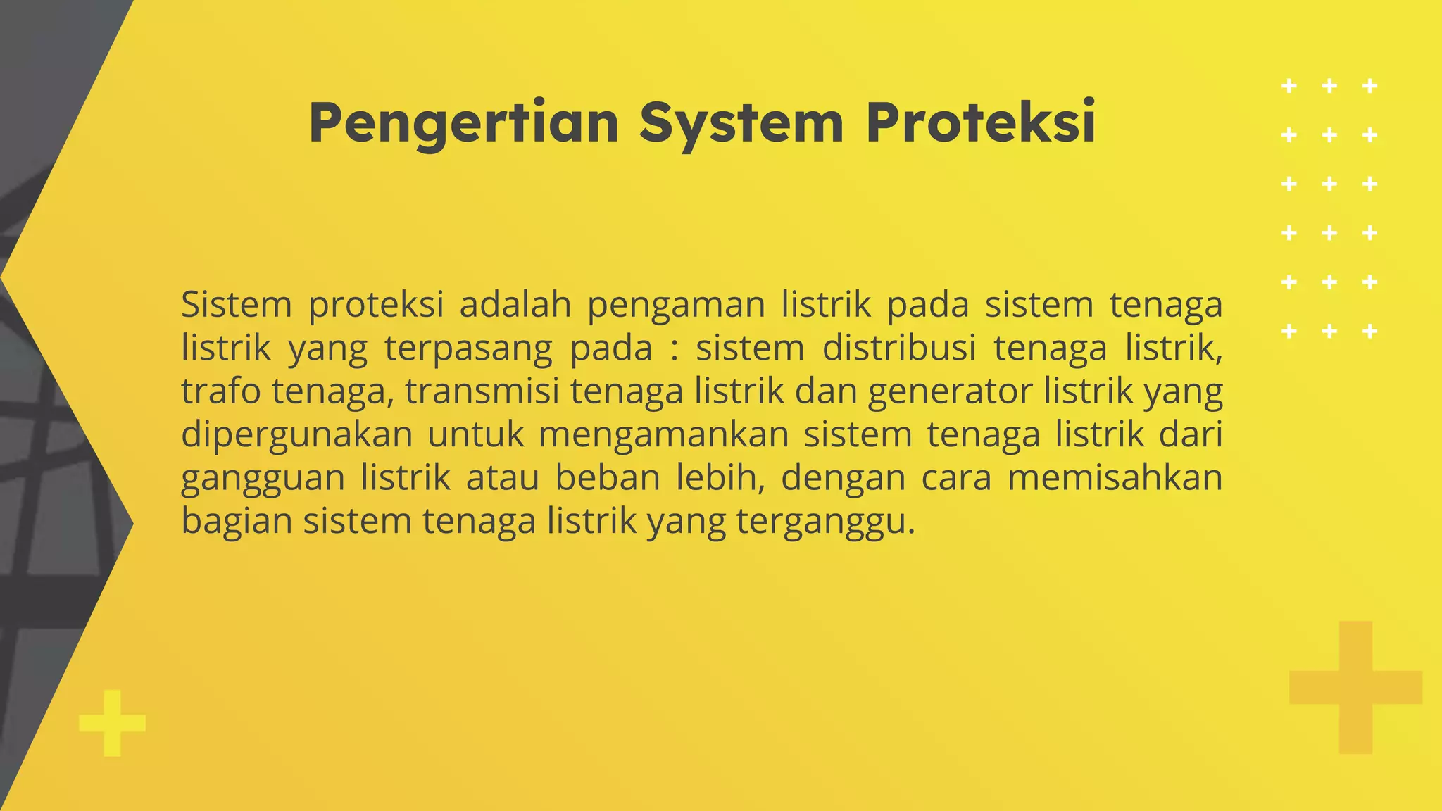 SISTEM PROTEKSI TENAGA LISTRIK | PPTX
