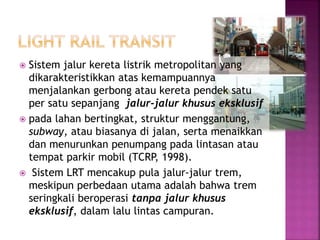Ppt Sistem Trans Semi Rapid Transit | PPTX