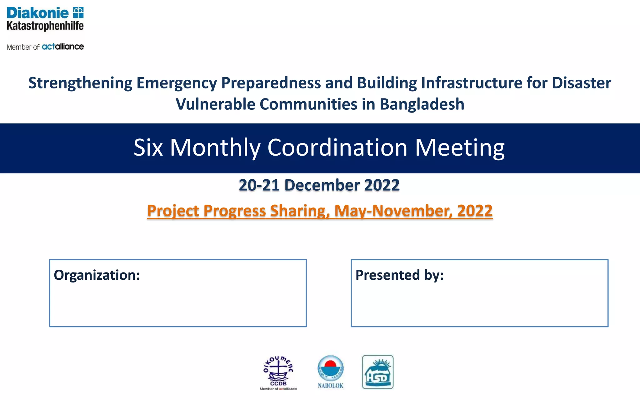 PPT Six monthly progress.pptx