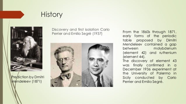 Molybdenum, Techntium, Rhenium