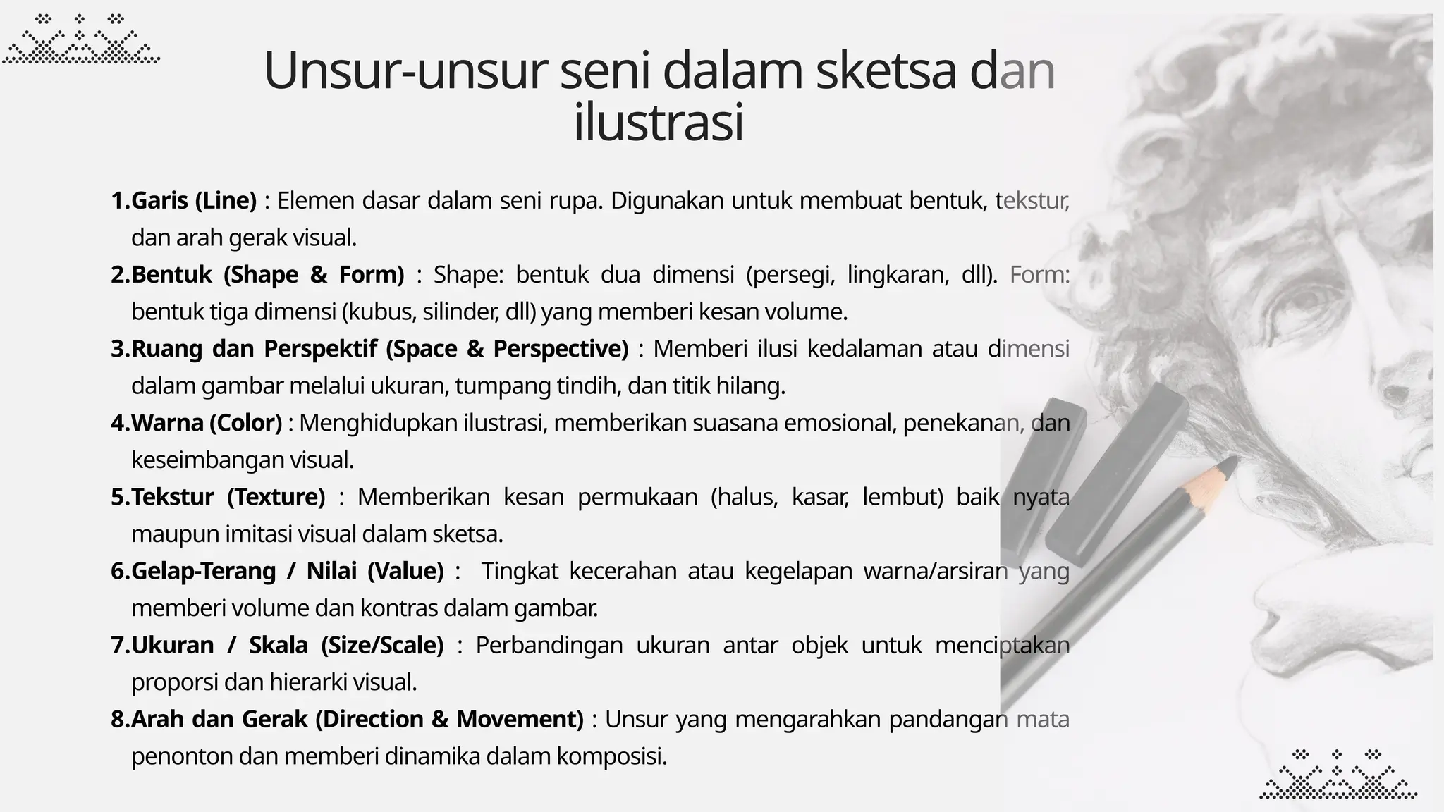 PPT SKETSA dan ILUSTRASI KELAS 10 JURUSAN DKV | PPTX