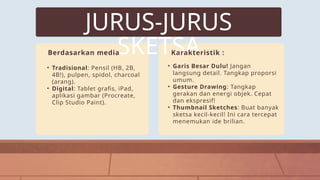 pemahan dasar tentang sketsa dan ilustrasi | PPTX