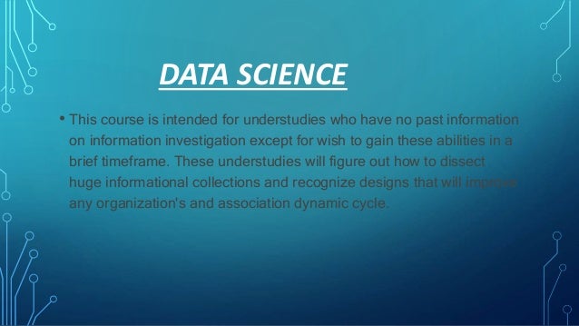 DATA SCIENCE | PPT