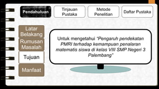 Aplikom_UNSRI_1_Indah Lestari-PPT Skripsi | PDF