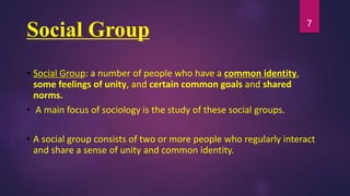Social Group | PPTX