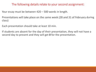 Ppt slides instructions for assignment nathalia | PPTX