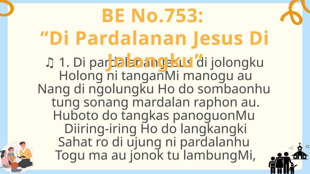 contoh ppt menarik lagu pujian sekolah minggu | PPTX