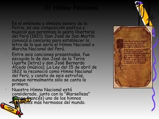 Ppt símbolos patrios | ODP